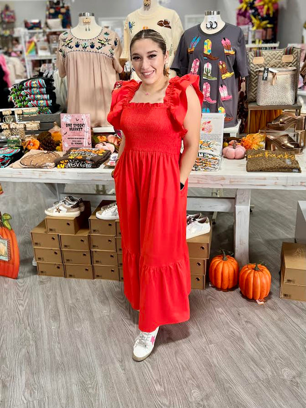 VAMPIRE BLOOD MAXI DRESS - Shop Southern Melon Boutique