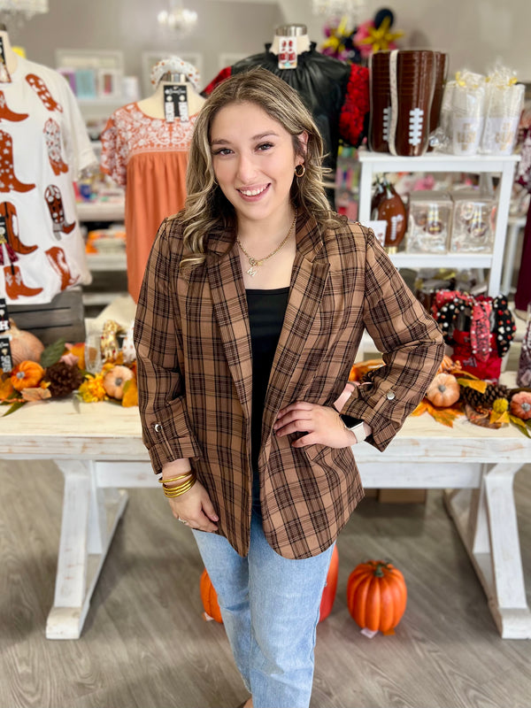 BRIDGET BLAZER - Shop Southern Melon Boutique