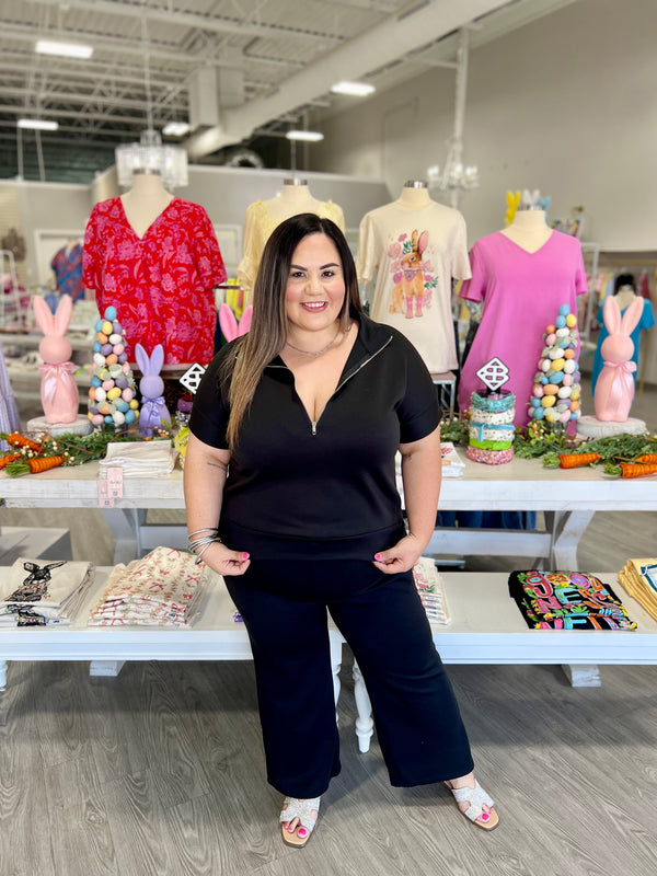 NIKKI SET - BLACK - Shop Southern Melon Boutique