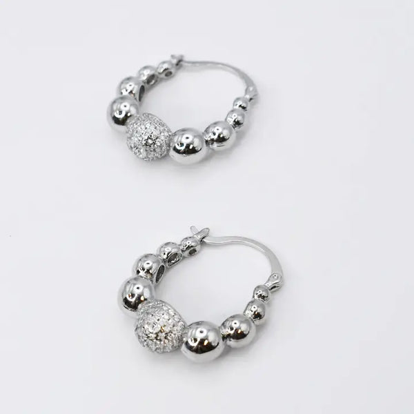 PIXIE HOOP SILVER - Shop Southern Melon Boutique