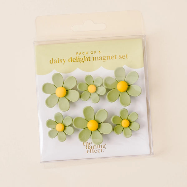 Daisy Delight Magnet Set-Green - Shop Southern Melon Boutique