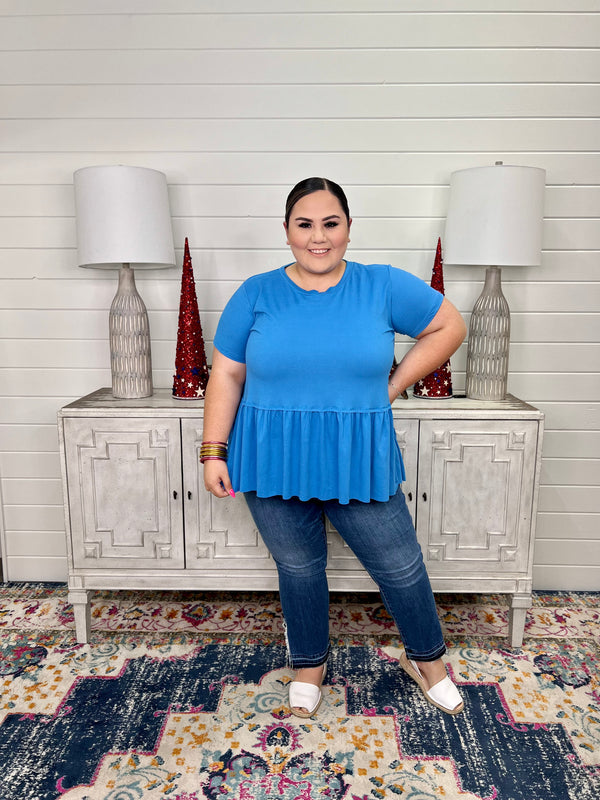 CERULEAN TOP - Shop Southern Melon Boutique