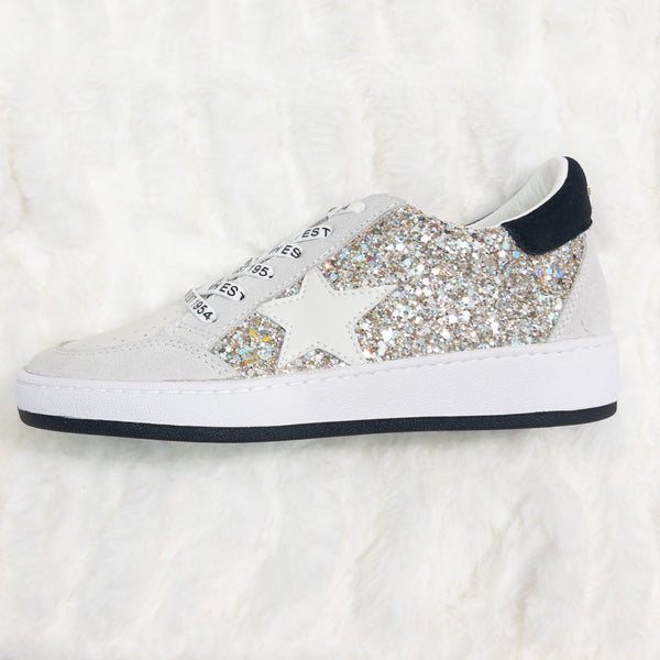 VINTAGE HAVANA KRISTEN GLITTER STAR SNEAKERS - Shop Southern Melon Boutique