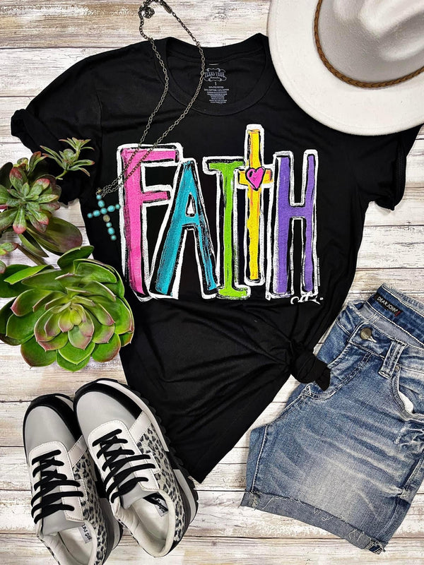 CALLIE FAITH TEE - Shop Southern Melon Boutique