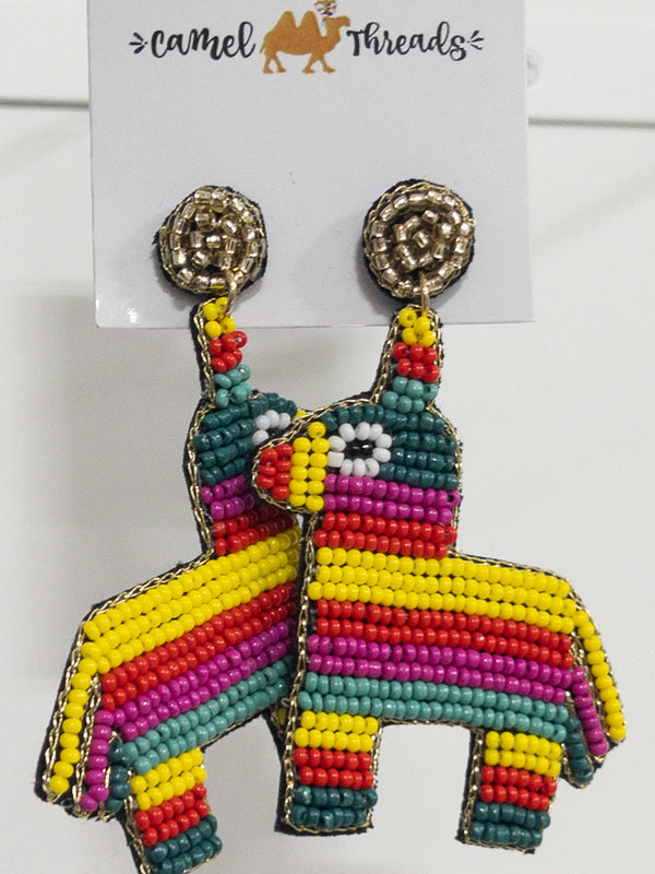 MULTI POST BEADED DONKEY CAMEL THREADS - Shop Southern Melon Boutique